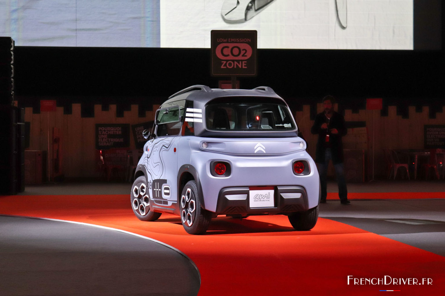 Photos & vidéo : nouvelle Citroën Ami, le quadricycle 100% électrique ...